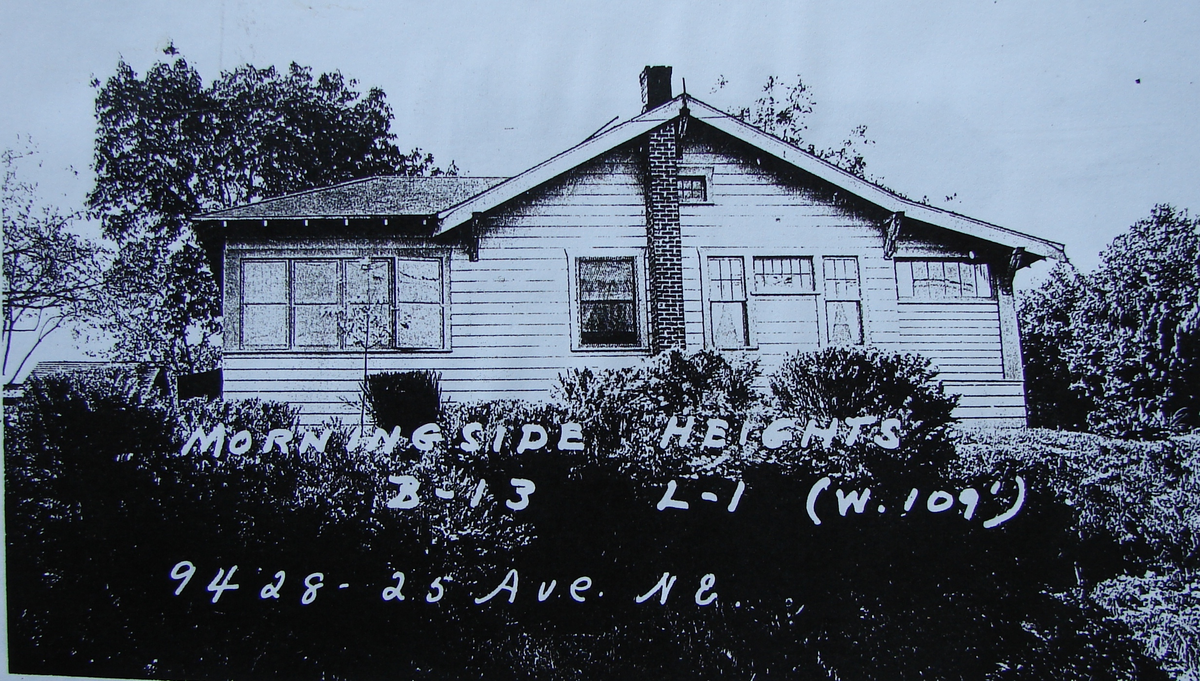 Walter Wood property photo | Wedgwood in Seattle History