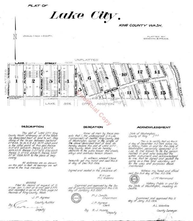 How Did Lake City in North Seattle Get Its Name? | Wedgwood in Seattle ...