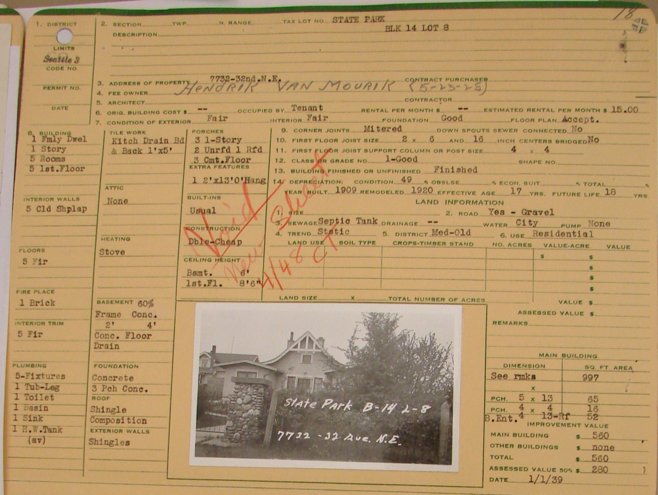 The Early Community in the State Park Plat in Wedgwood | Wedgwood in ...