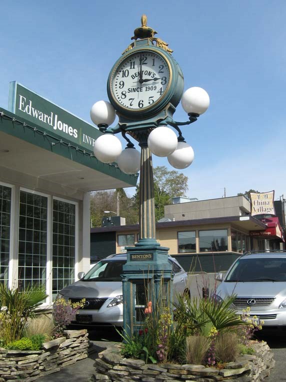 Street Clocks in Seattle | Wedgwood in Seattle History