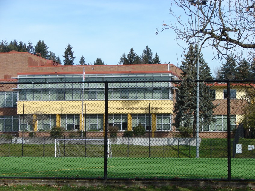 Jane Addams Junior High Training: Jane Addams Soccer Field 2 (N/S)