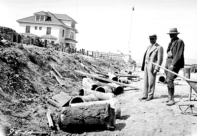 Sand Point Airport drainpipe work in 1930 Seattle Municipal Archives ...