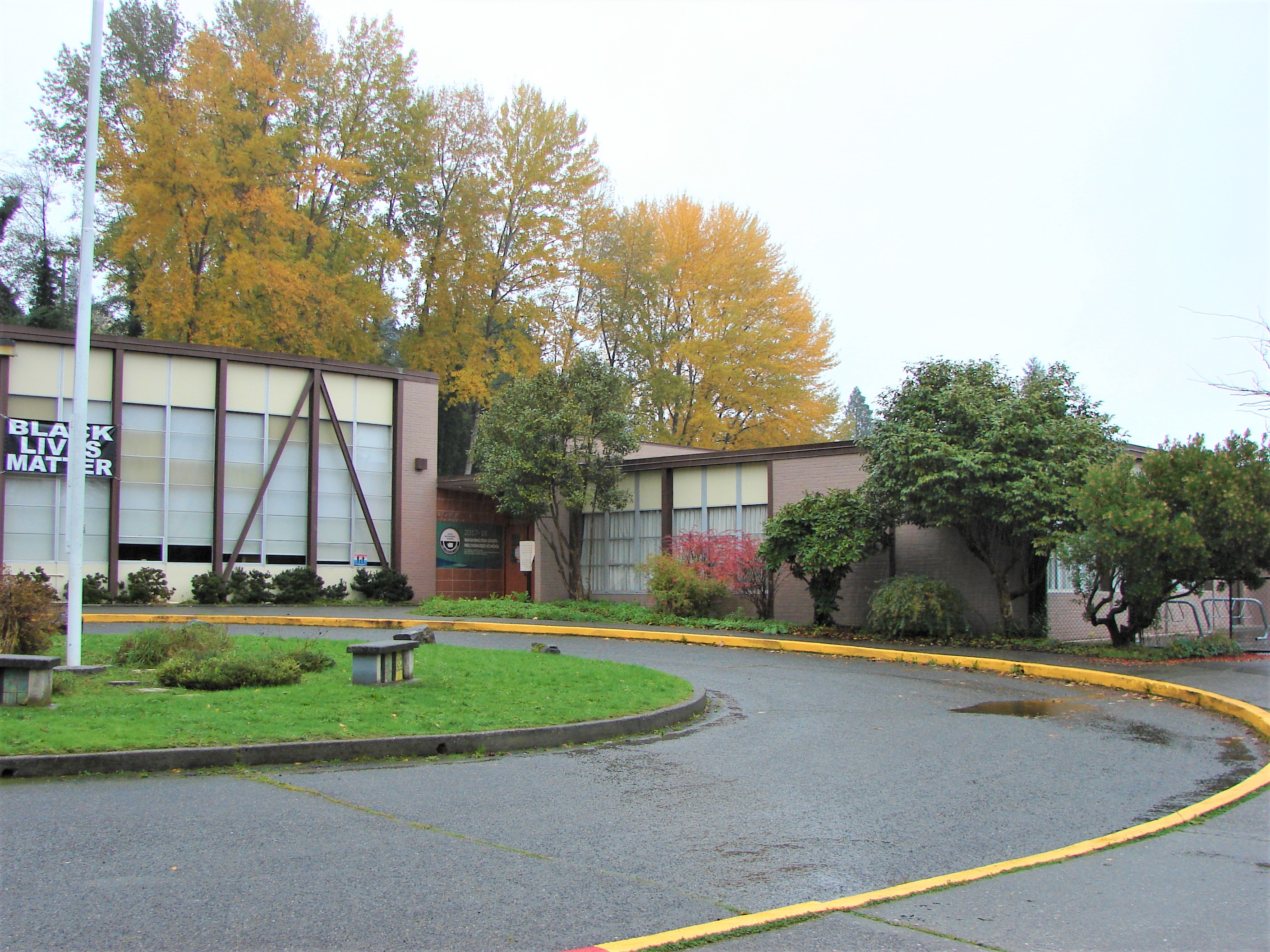 Rogers School front entrance.11 November 2021 | Wedgwood in Seattle History