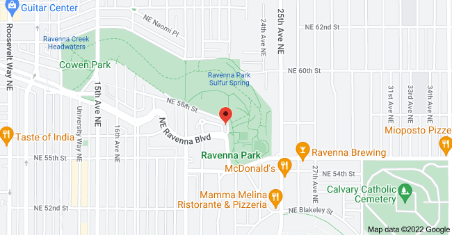 Ravenna area map | Wedgwood in Seattle History