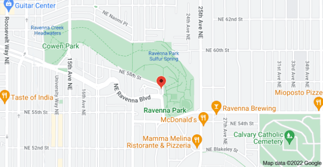 Ravenna area map | Wedgwood in Seattle History