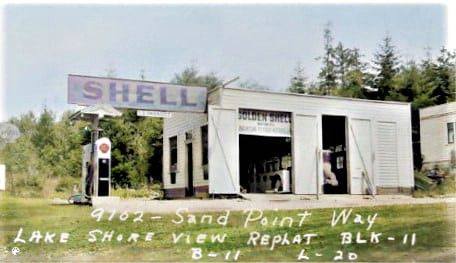 9702 Sand Point Way NE colorized photo | Wedgwood in Seattle History